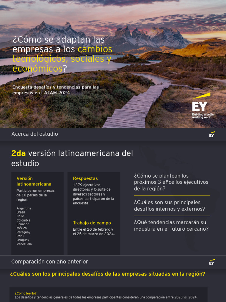 Desafíos y Tendencias Para Las Empresas en LATAM 2024 - LATAM | Descargar gratis PDF | La ...
