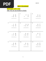 Addition With Carrying Worksheets 1 | PDF