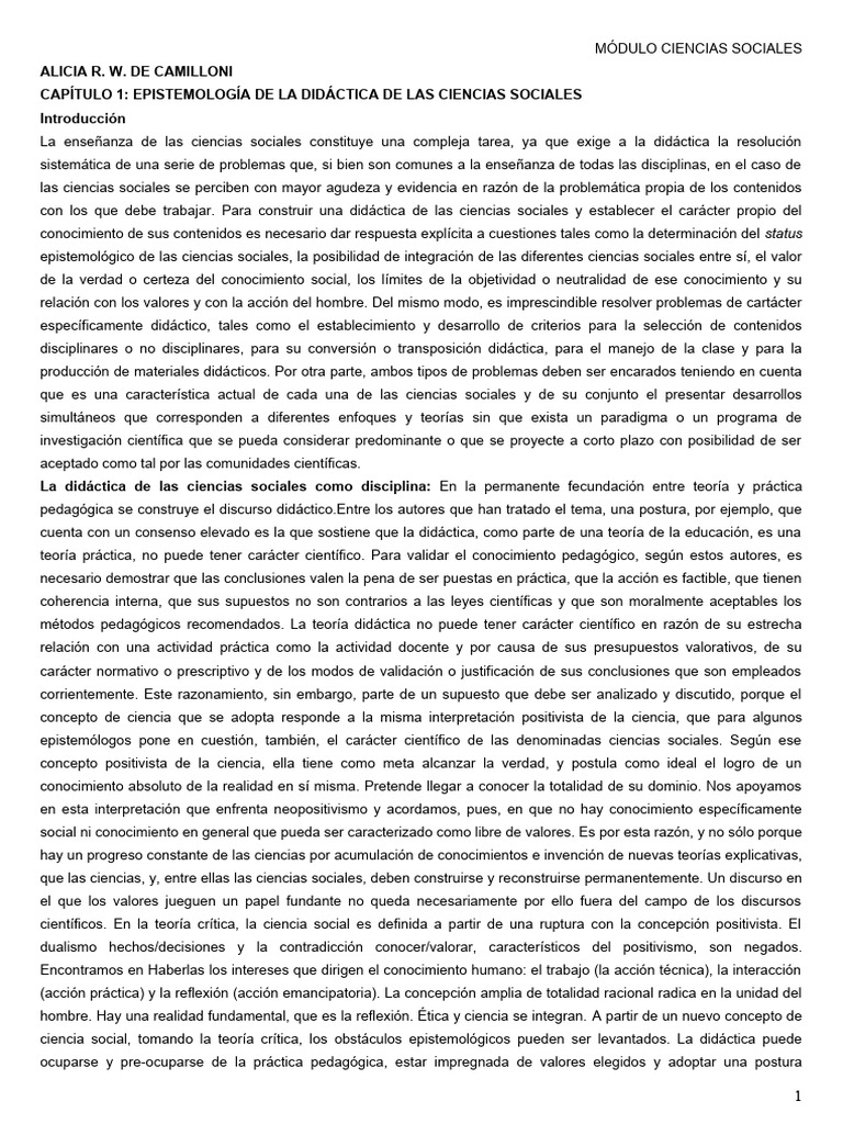 SOCIALES Did | PDF | Conocimiento | Geografía