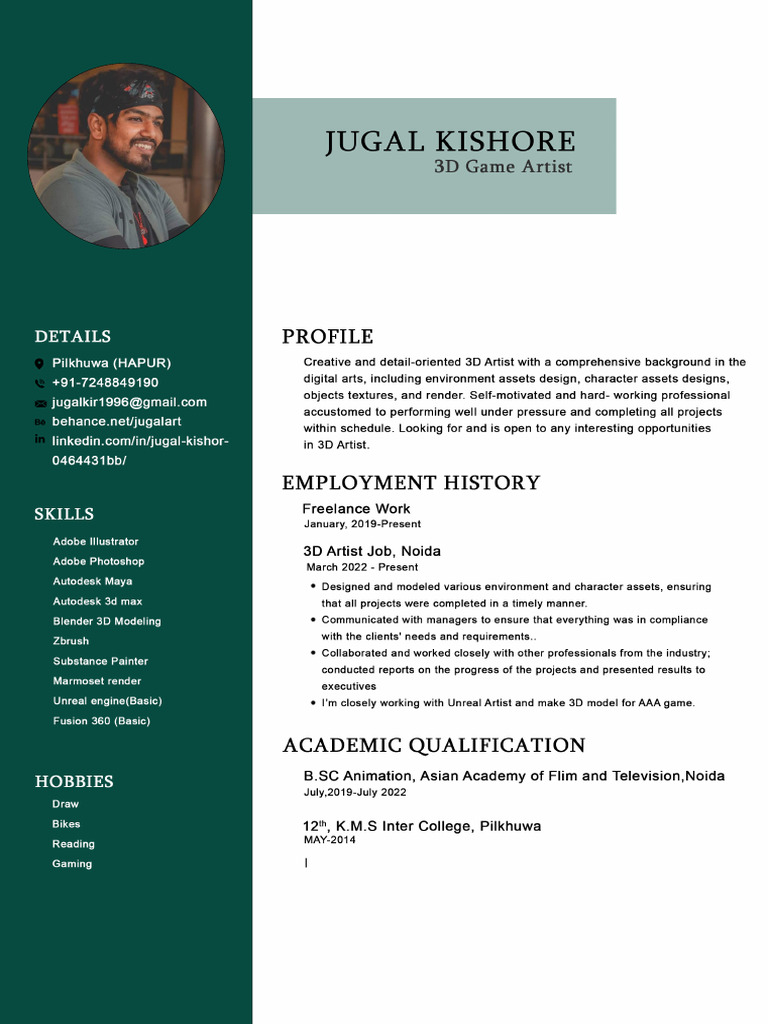 Cv Jugal Kishore | PDF