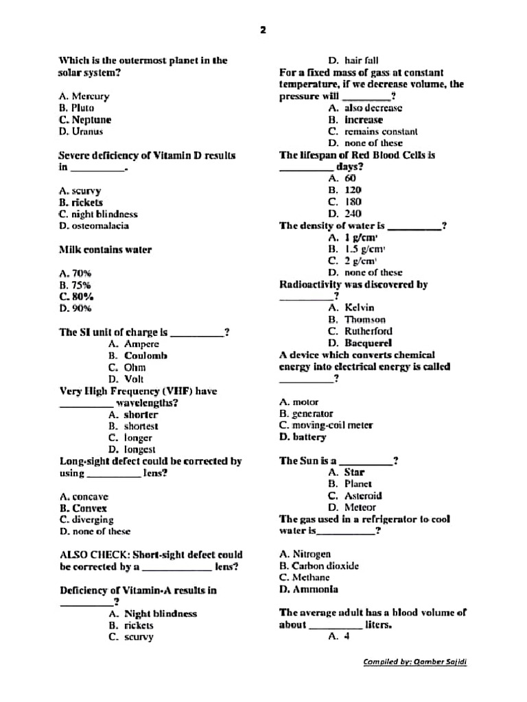 General Science | PDF