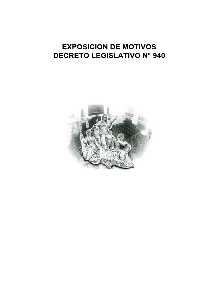 Exp DL 940 | PDF | Impuestos | Bienes