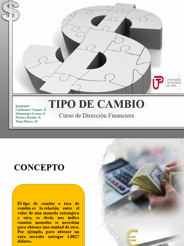 Gerencia Financiera-Tipos Cambio | PDF | Tipo de cambio | Moneda