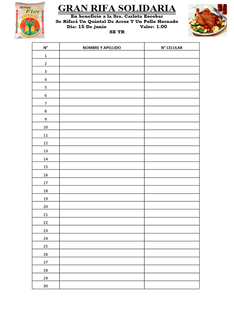 Rifa 150 | PDF | Cocina, comidas y vino