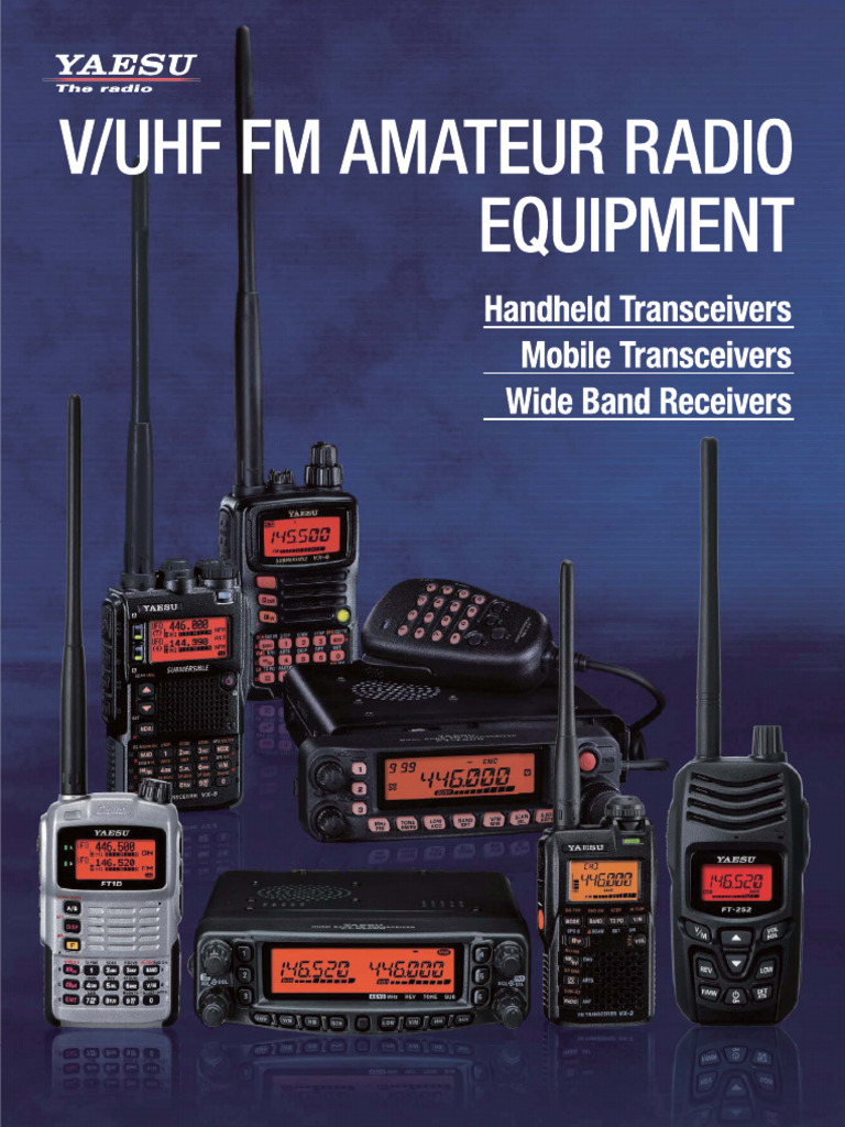 Vuhf FM Amateur Radio Equipment Eng | PDF