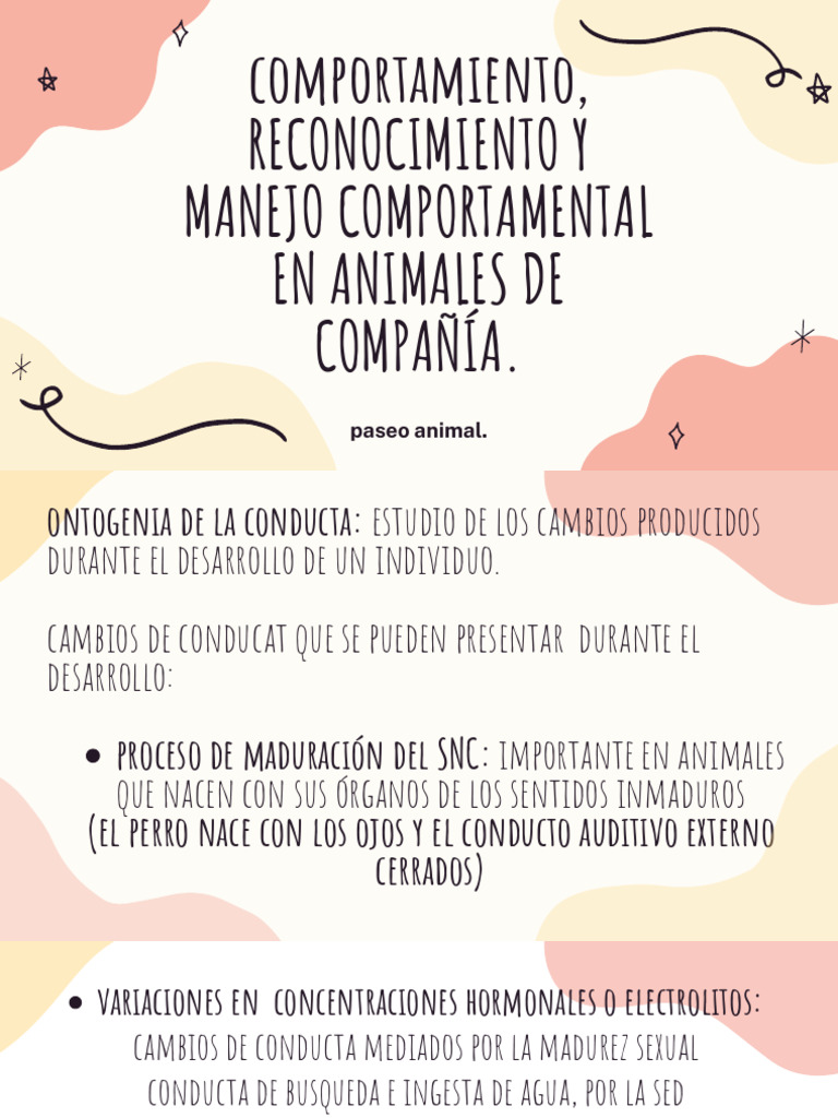 Caracteristicas de Comportamiento Canino | PDF | Comportamiento | Dormir
