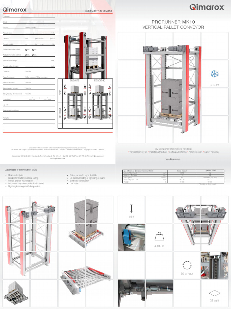Brochure MK10 US Imperial | PDF | Pallet | Manufactured Goods