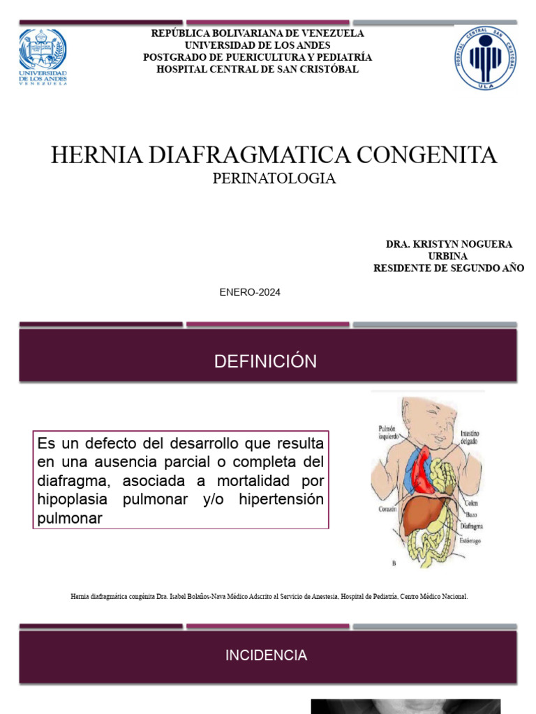 hernia diafragmatica | Descargar gratis PDF | Feto | Parto