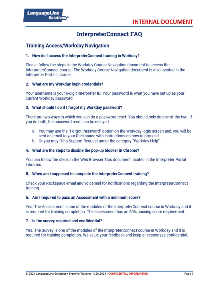 InterpreterConnect Training Guide | PDF | Safari (Web Browser ...