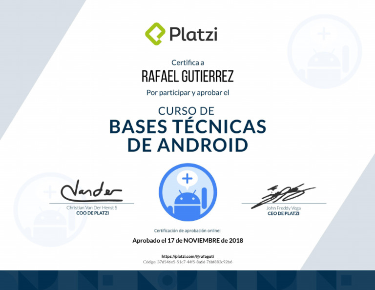 Diploma Tecnico Android | PDF