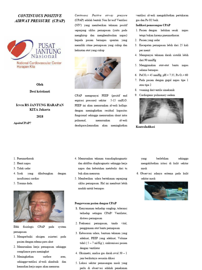 Leaflet CPAP | PDF