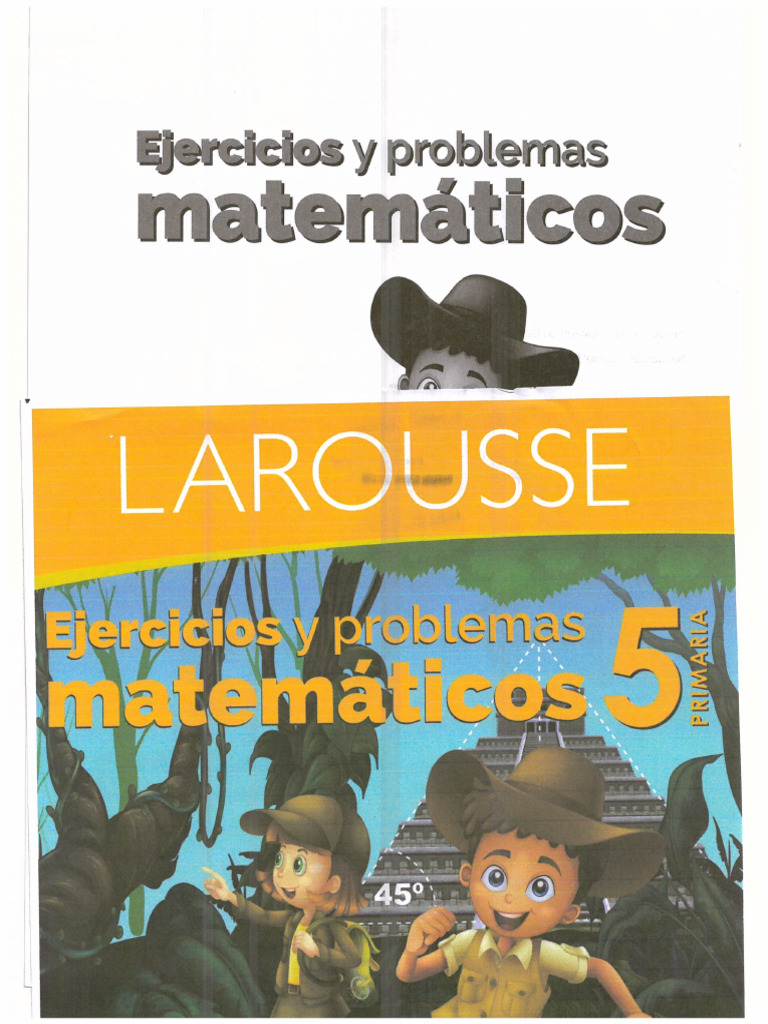 5°ejercicios y problemas matem.Larousse | PDF
