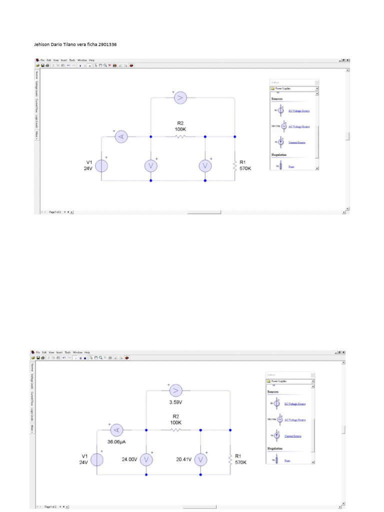 Informe de Laboratorio Conexión de Voltímetros, Amperímetros y Vatímetros. Ga1-280101160-Aa5 ...