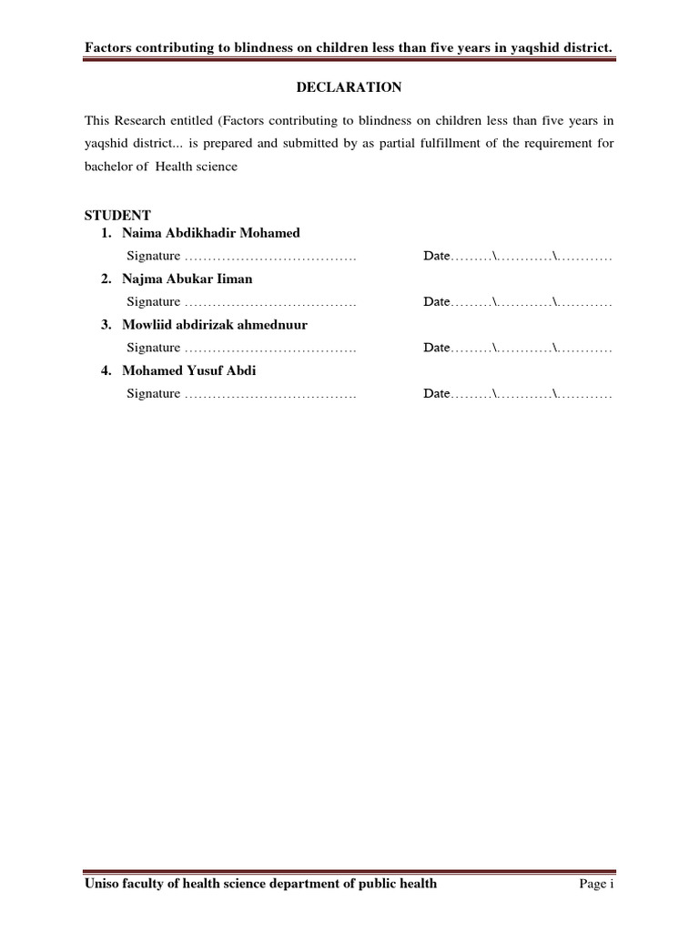 Full Book Naima Group | PDF | Visual Impairment | Developing Country