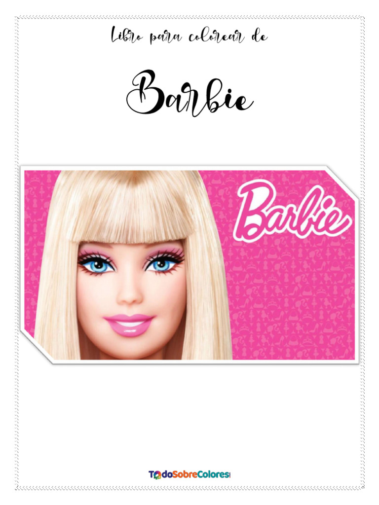 Libro para Colorear de Barbie | PDF