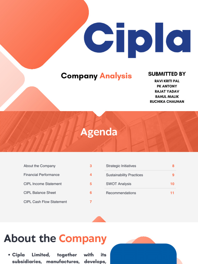 Cipla Ltd. (CIPL) NSE | PDF | Economies | Business