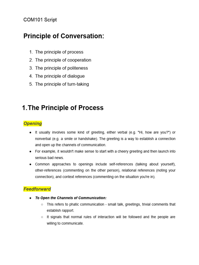 COM101 Chapter 8 Script | PDF | Nonverbal Communication | Communication