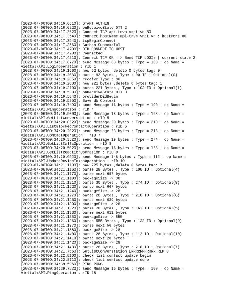 Logfile 0 | PDF | Transmission Control Protocol | Network Architecture