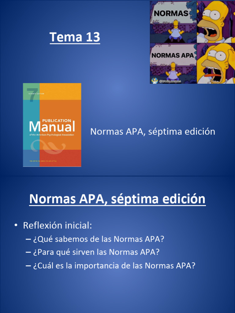 Normas APA7 Mejor Explicado | PDF | Estilo apa | Citación