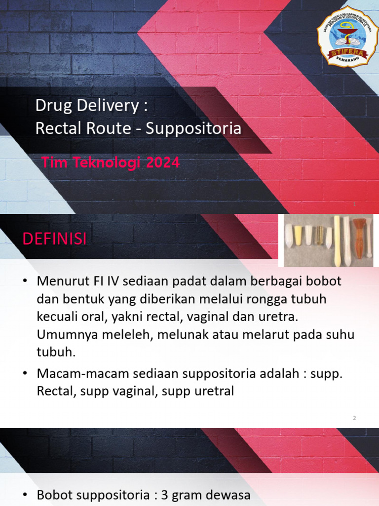 Rectal Route Gabungnan | PDF