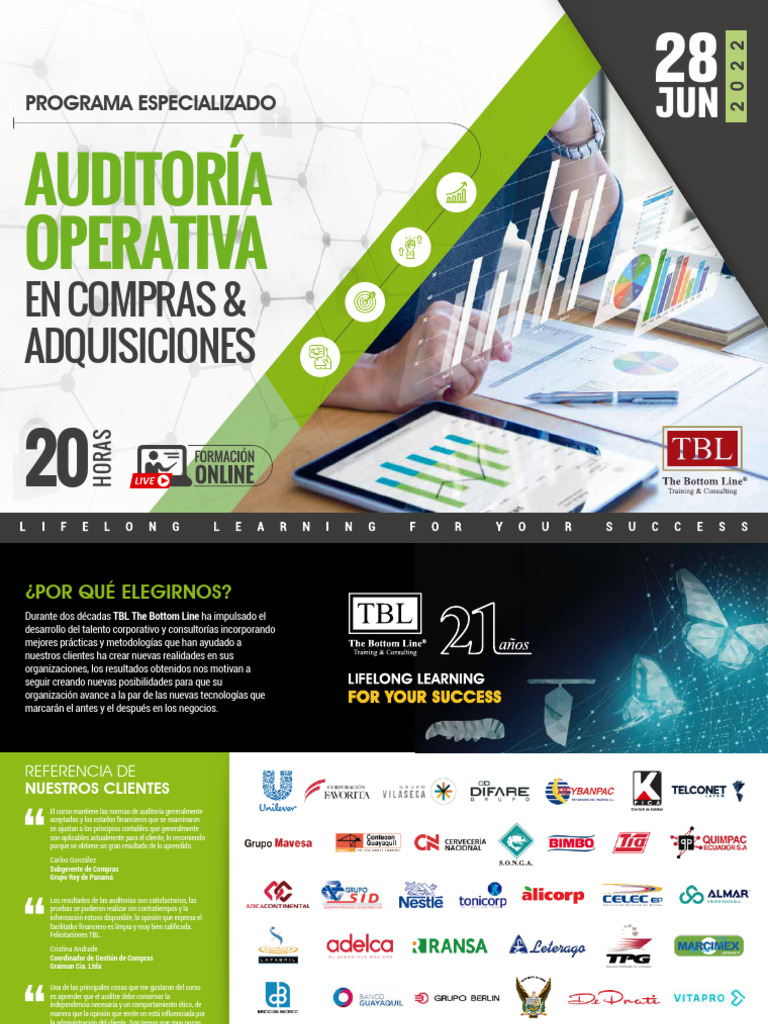 Tbl-Brochure-Auditoria Operativa en El Área de Adquisiciones y Compras ...