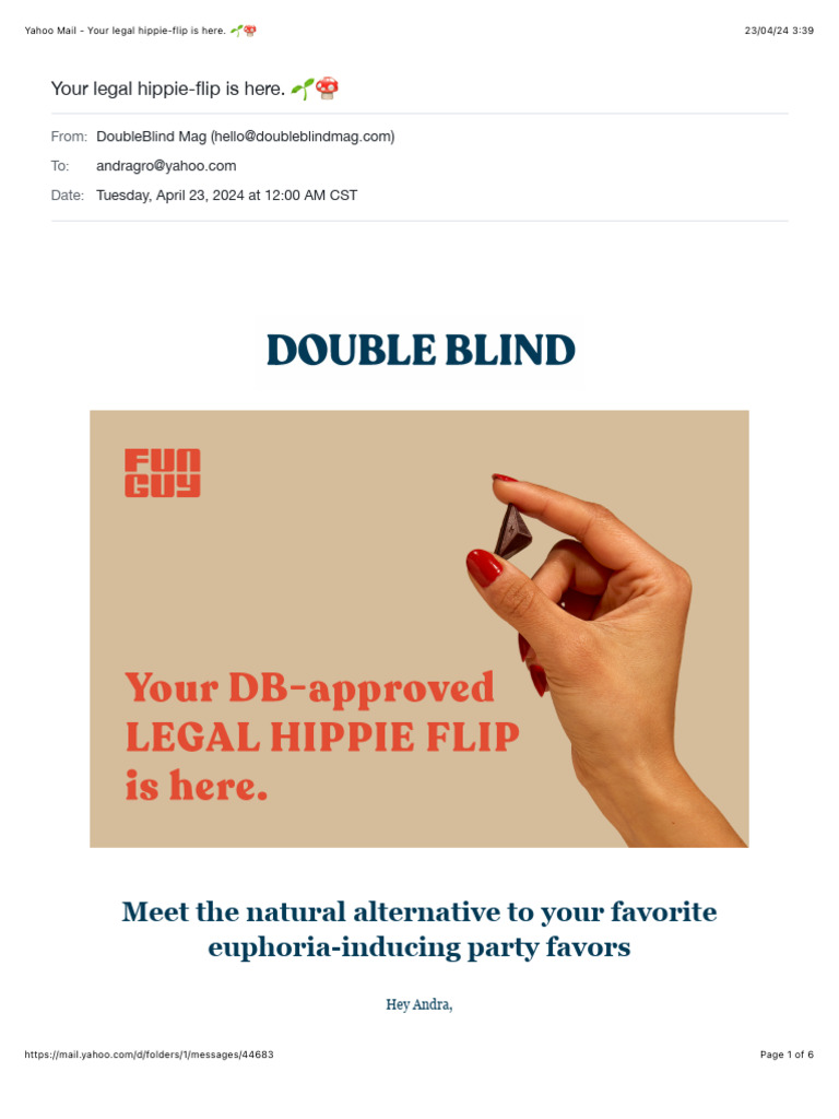 Your Legal Hippie Flip Is Here. 1 | PDF | Psychoactive Drugs | Pharmacology