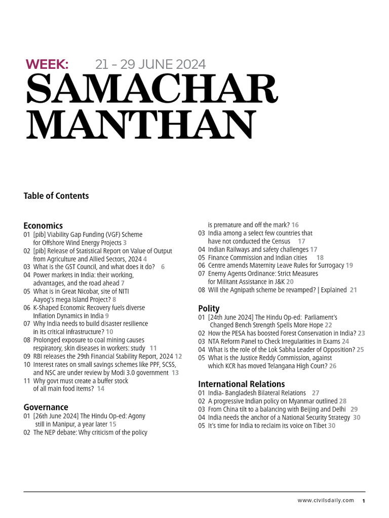 Samachar PDF | PDF | Public–Private Partnership | Offshore Wind Power