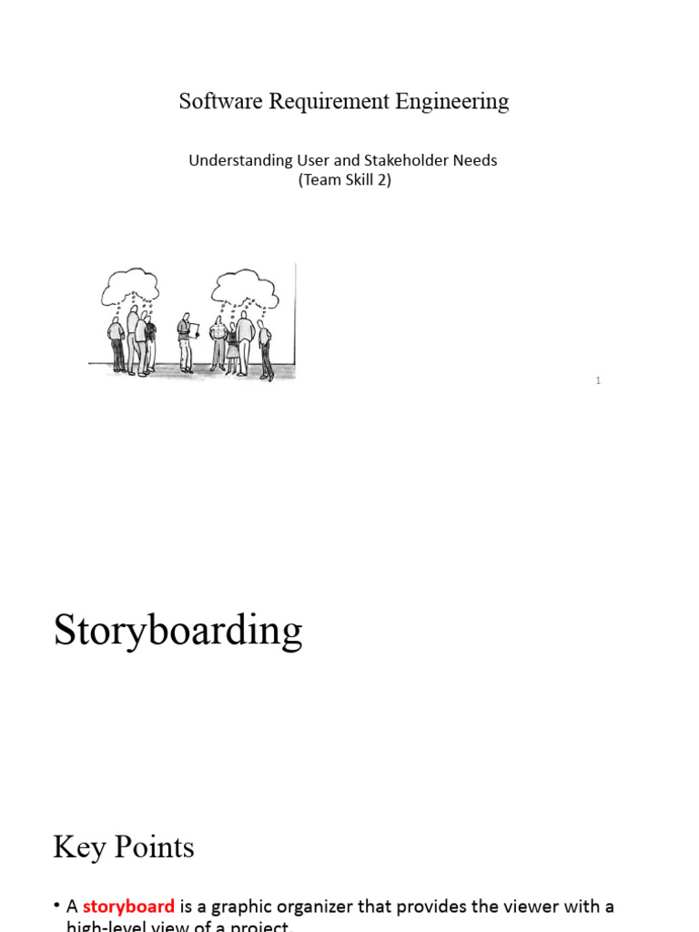 Storyboarding | PDF | Usability | Information Technology