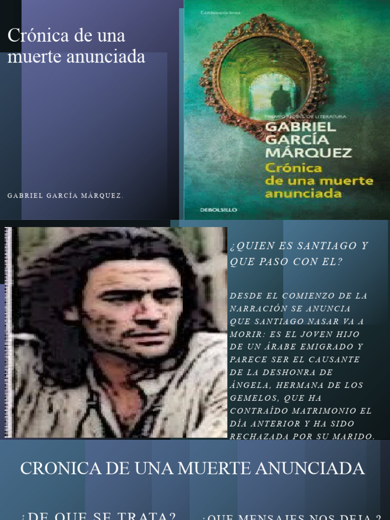 Crónica de Una Muerte Anunciada | PDF
