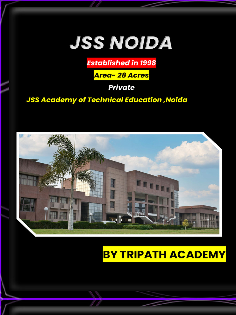 JSS Noida College Review 2024 PDF | PDF | Engineering | Science