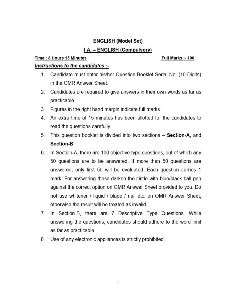 eng 1 | PDF | English Language