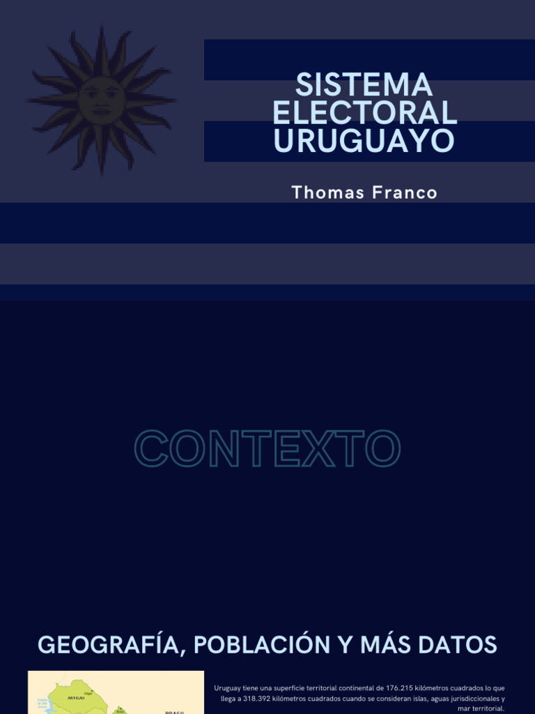 Thomas Franco Uruguay | PDF | Uruguay | Distrito electoral