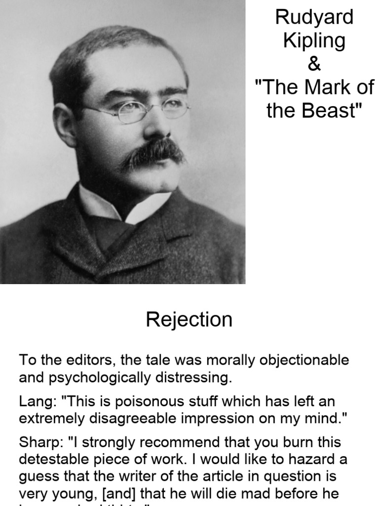 Lecture Slides On Kipling's The Mark of The Beast | PDF | The Beast ...