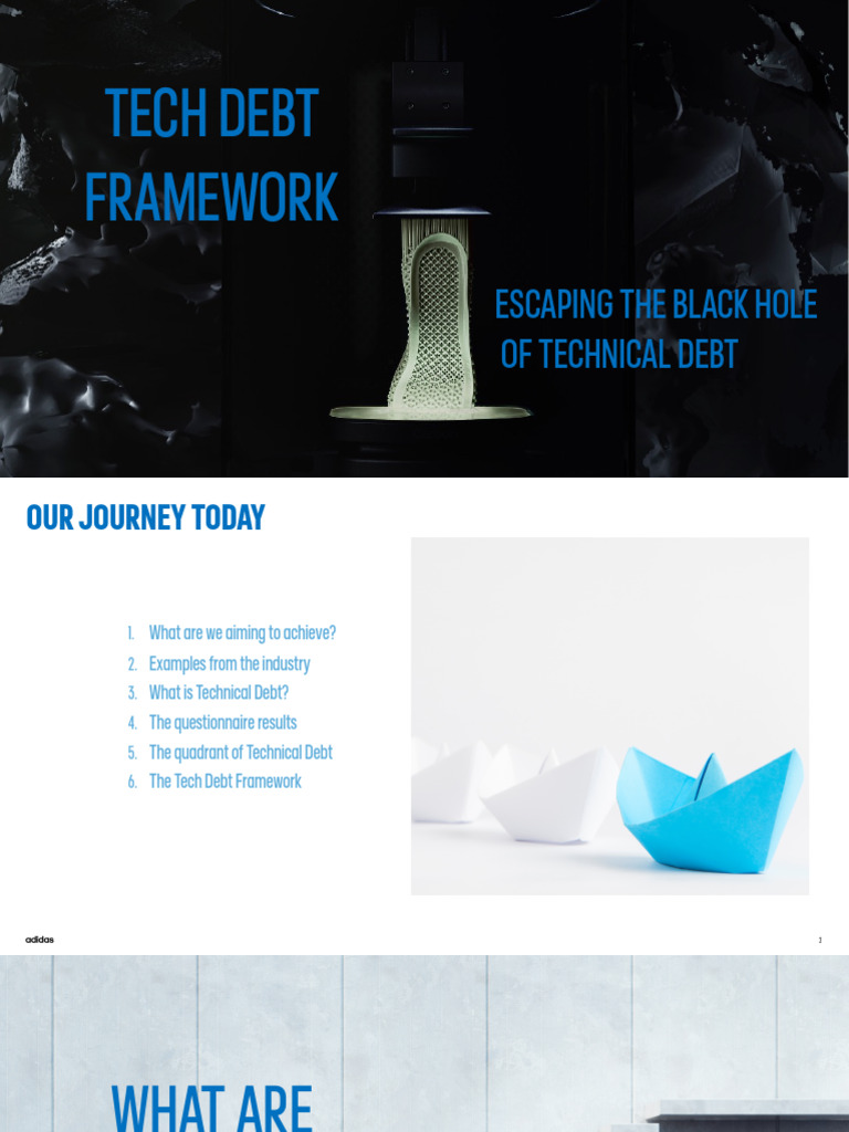 Adidas - Tech Debt Framework | PDF | Computing | Software Engineering