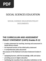 CAPS History Curriculum Overview 10-12 | PDF | Educational Assessment ...