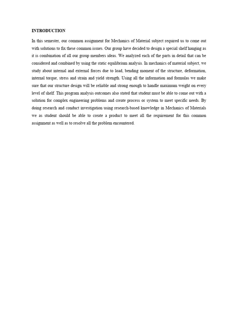Assignment Strength Kroll | PDF | Buckling | Bending