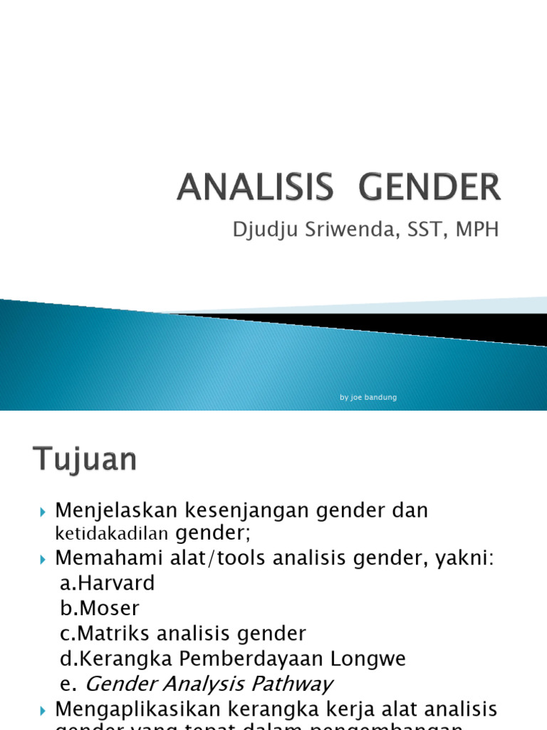 Analis Gender | PDF