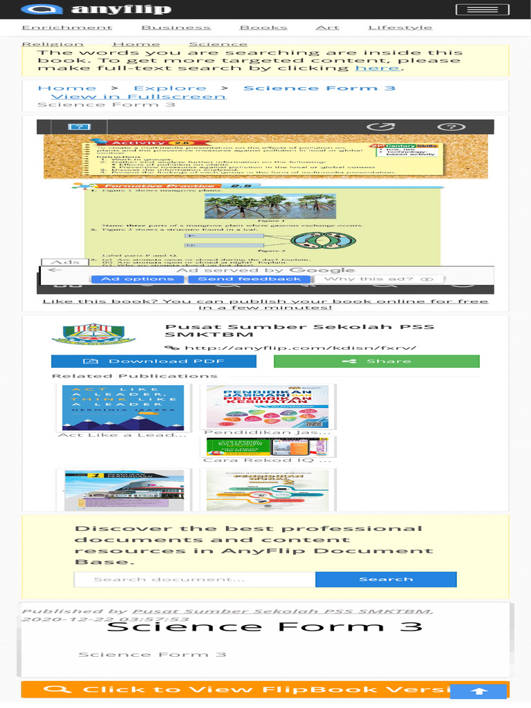 Science Form 3 - Flip Ebook Pages 1-50 AnyFlip | PDF