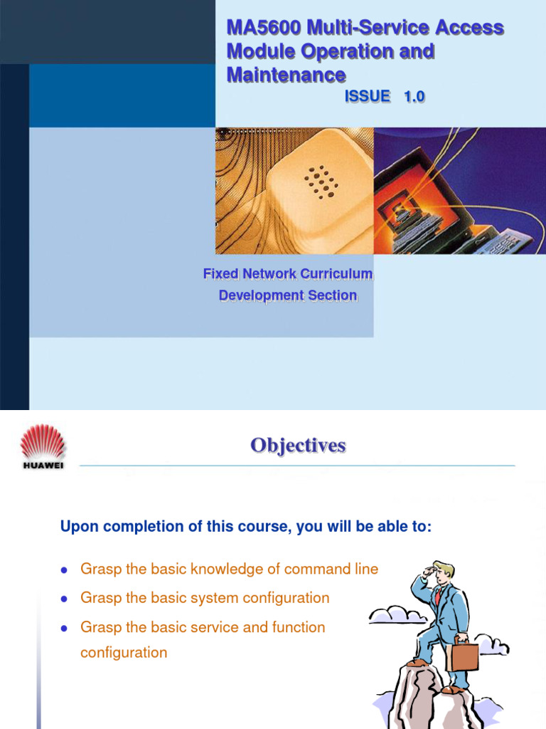 MA5600 Multi-Service Access Configuration Guide | PDF | Computer ...