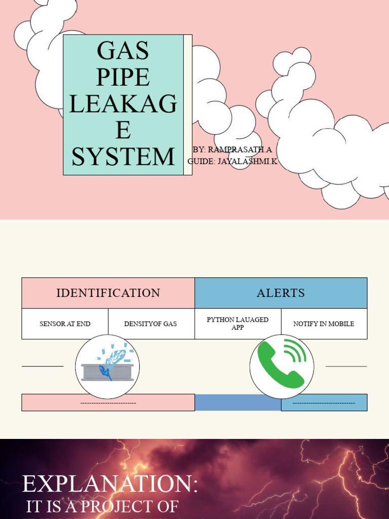 Gas Pipe Leakage System | PDF