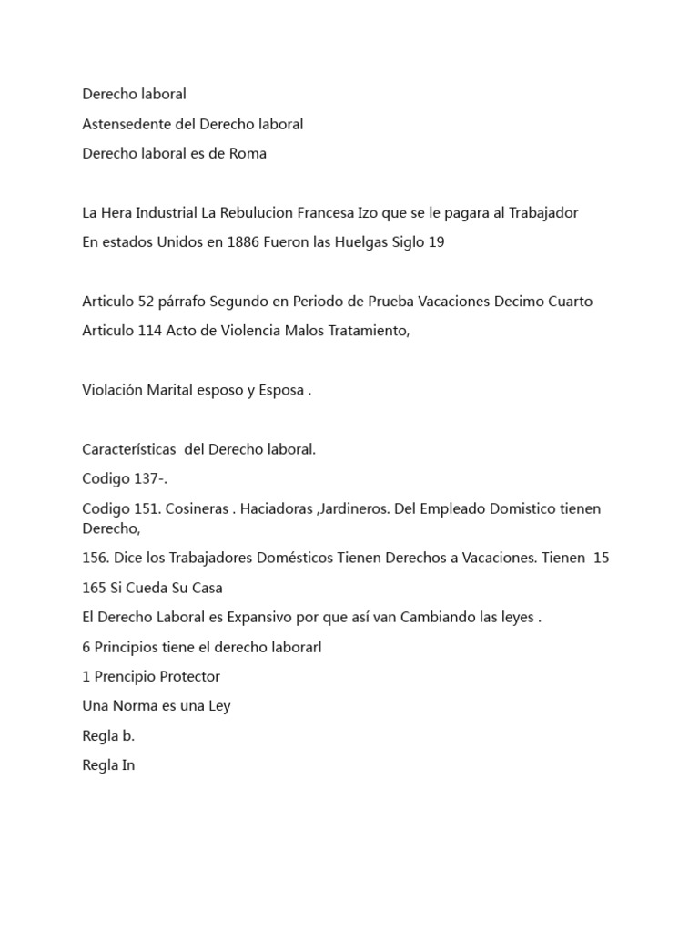 Derecho Laboral | PDF | Derecho laboral | Justicia