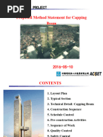 Ground Beam Construction Method Statement | PDF