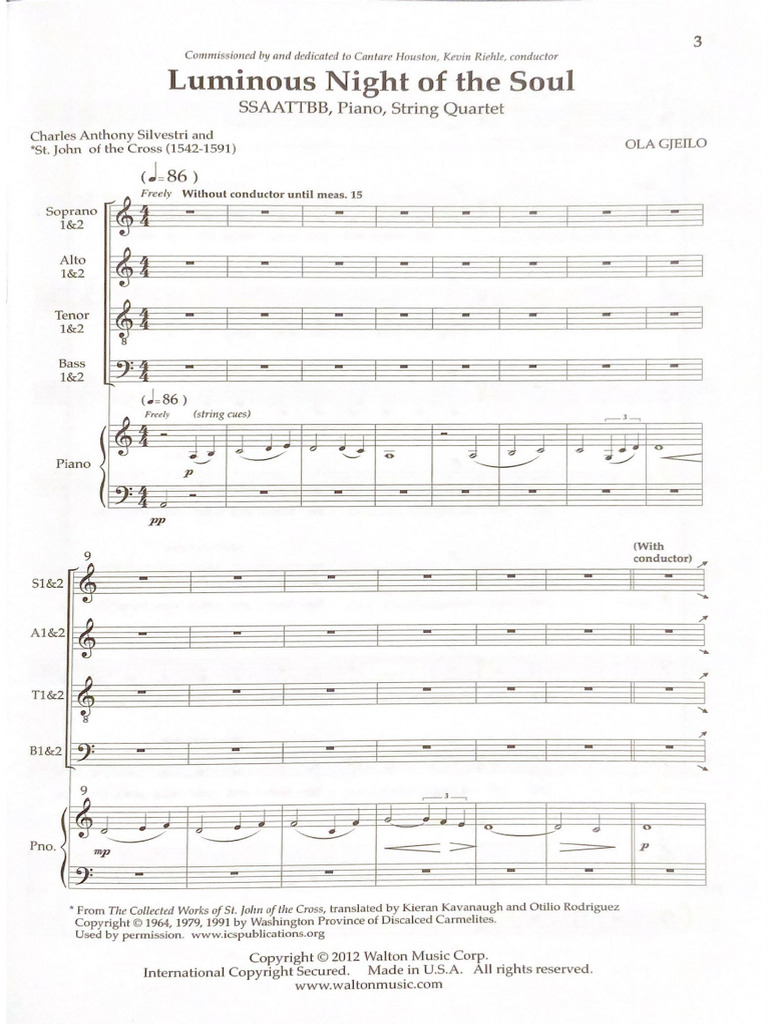 Luminous Night of The Soul | PDF