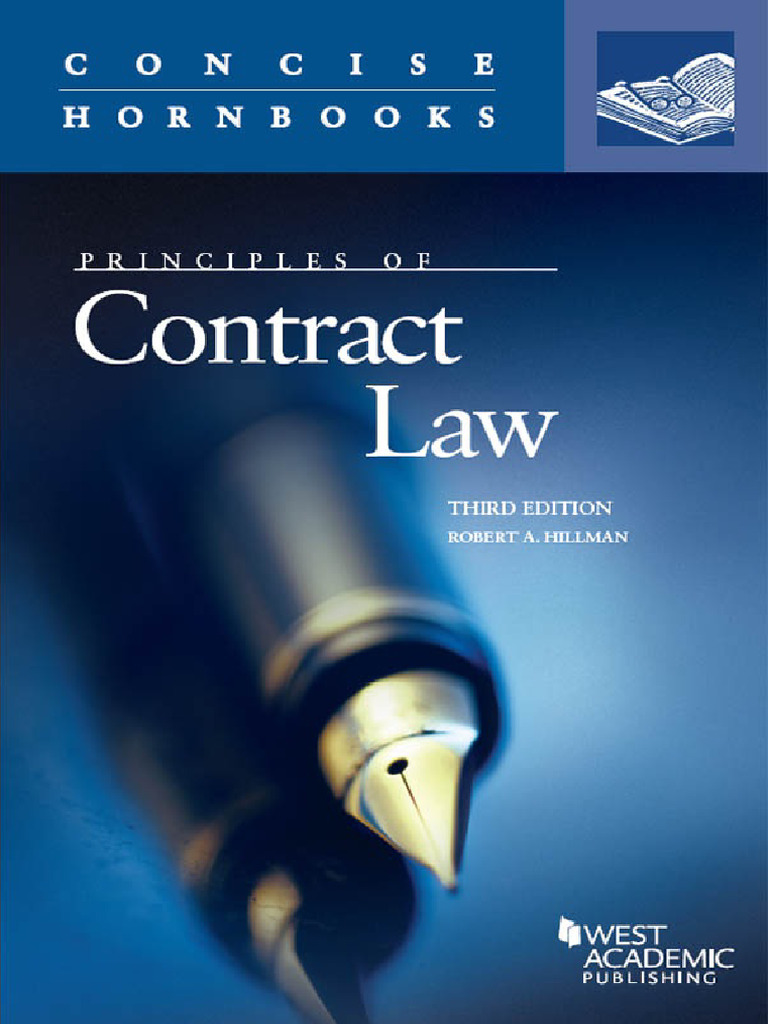Principles of Contract Law Overview | PDF | Damages | Estoppel