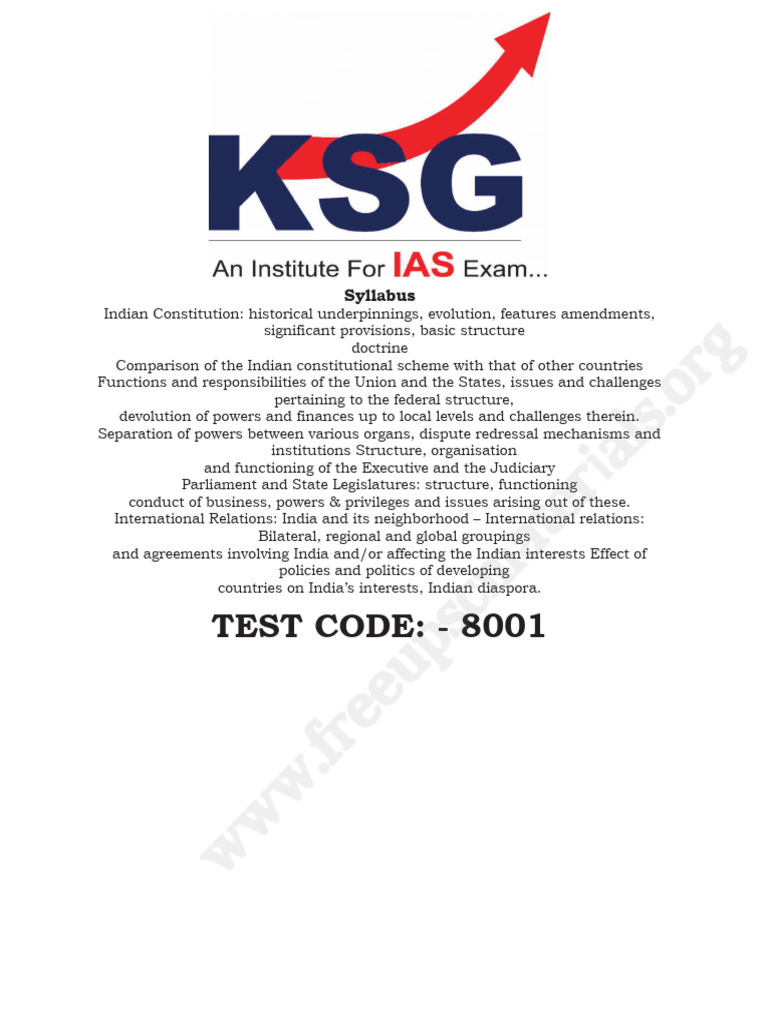 KSG CSM23T01S | PDF | Separation Of Powers | Government