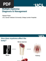 Myeloma VRD Protocol UPTODATE | PDF | Chemotherapy | Multiple Myeloma