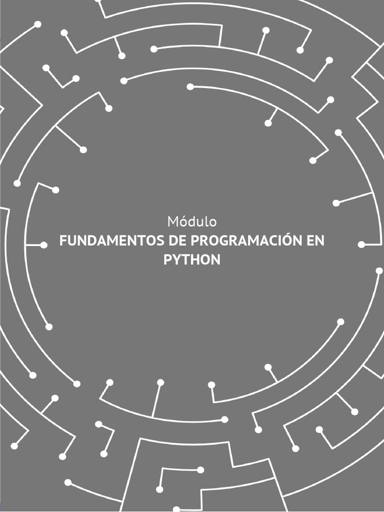 Fundamentos de Programación en Python | PDF | Python (lenguaje de programación) | Entorno de ...