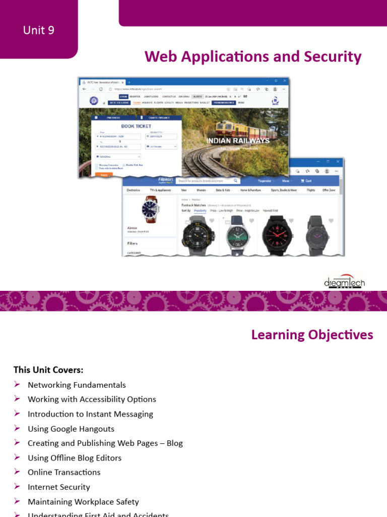 RS - 402 - X - Unit 9 - Presentation | PDF | Computer Network | Credit Card