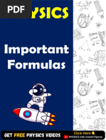 Class 11 Chemistry Formula Sheet. | PDF