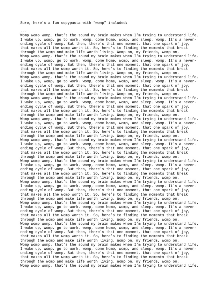 womp | PDF | Sleep | Episodic And Paroxysmal Disorders